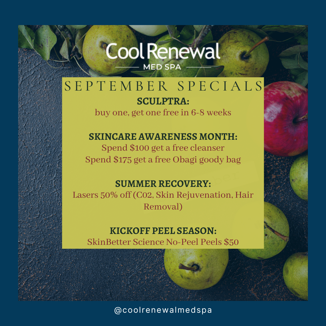 Monthly Specials | Cool Renewal Med Spa